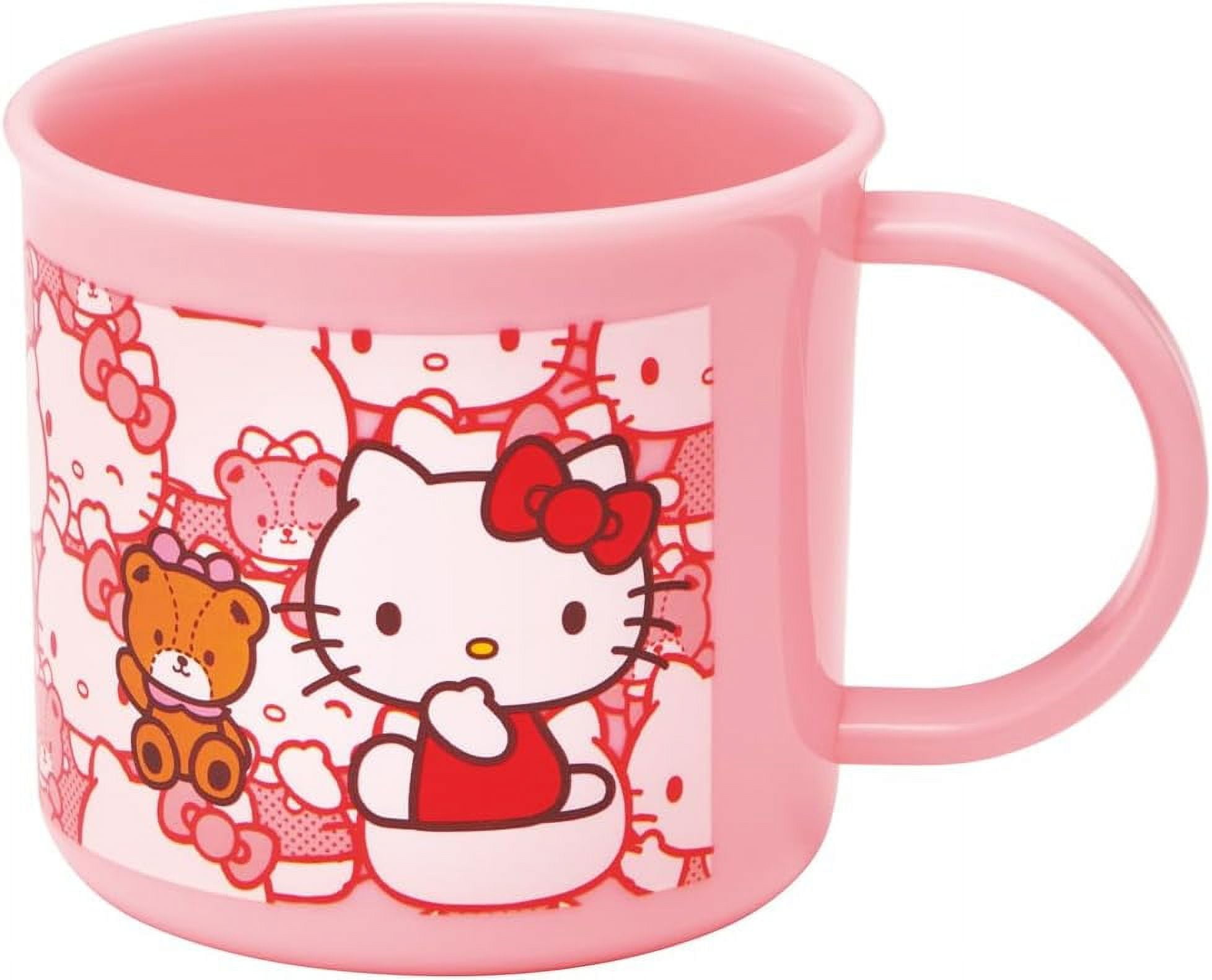 Pink Hello Kitty Girls Cup with Handle - Cute Hello Kitty with Bear ...