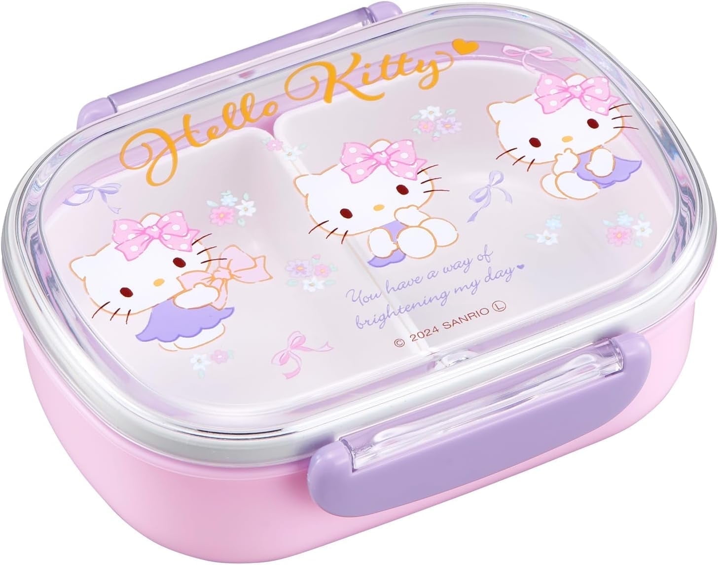 Pink Hello Kitty Lunch (Bento) Box from Japan that Women will Love with ...