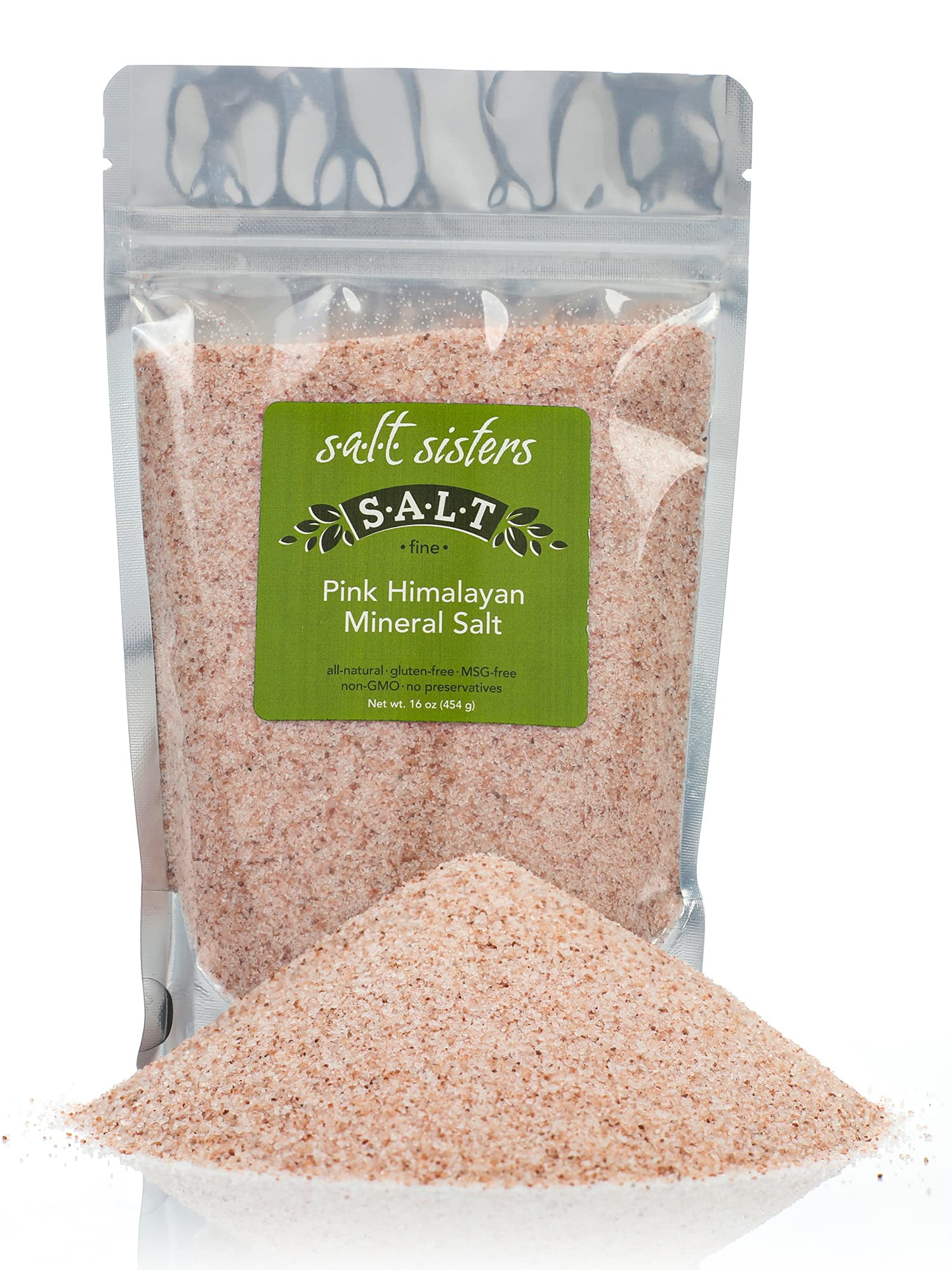 Pink Himalayan Mineral GP27 Salt, All Natural Fine Salt, Dissolves ...
