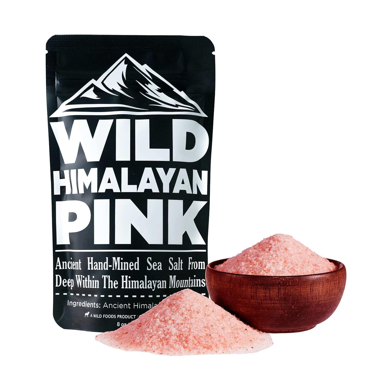 Pink Himalayan Salt (8oz) and Colostrum Powder (5.22oz) Bundle for Gut ...