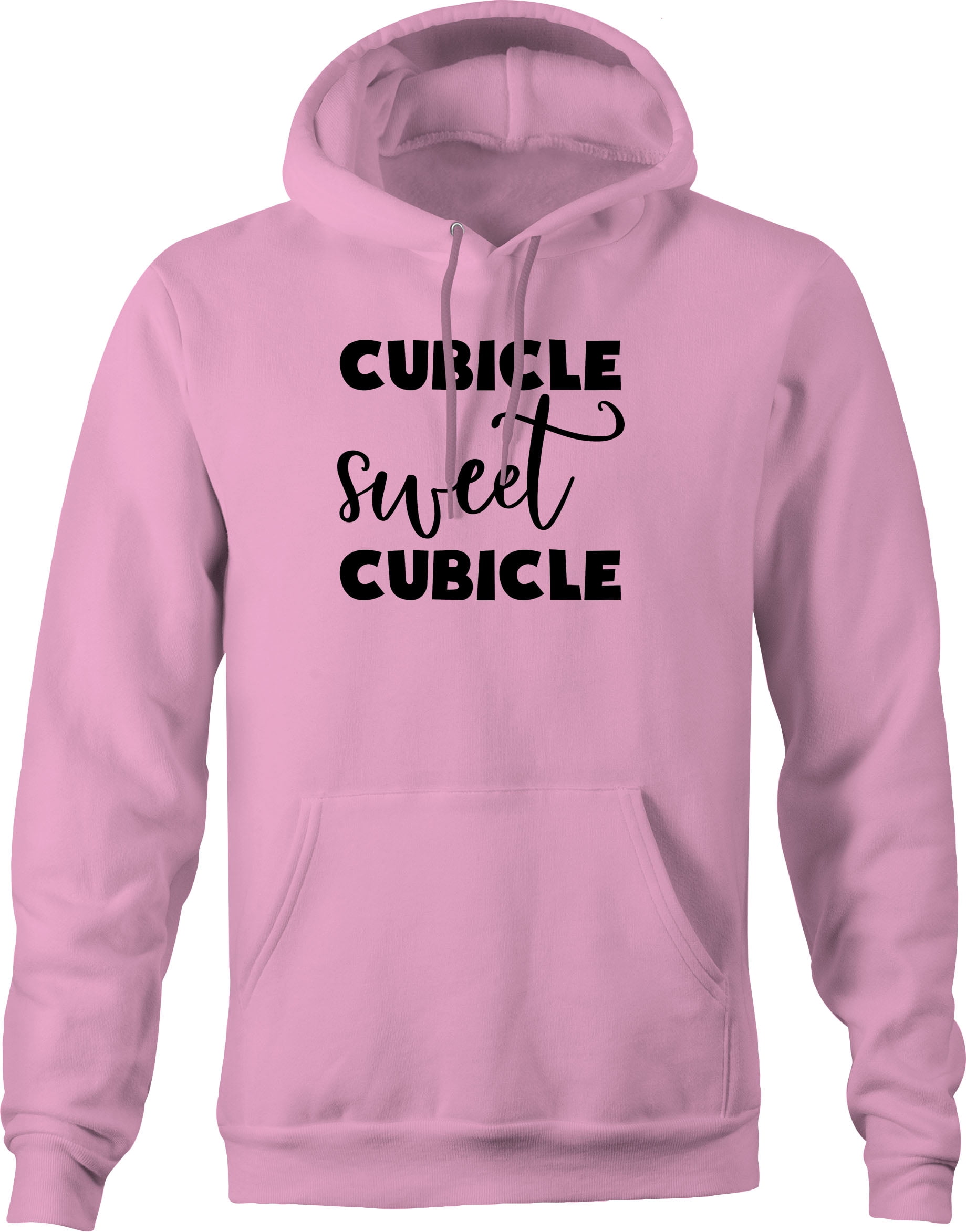 Pink Hoodies for Women Cubicle Sweet Cubicle Funny Work Working Office ...