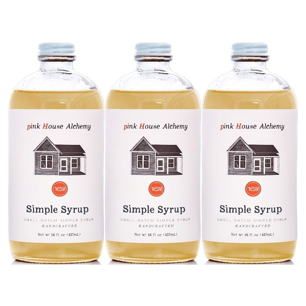 Pink House Alchemy Original Simple Syrup 3 pack of 16 oz - Walmart.com
