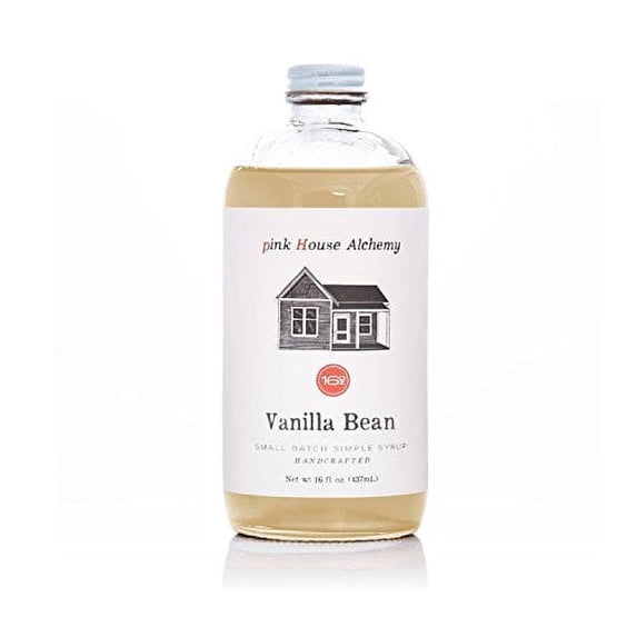 Pink House Alchemy Vanilla Bean Simple Syrup 16 oz - Perfect for ...