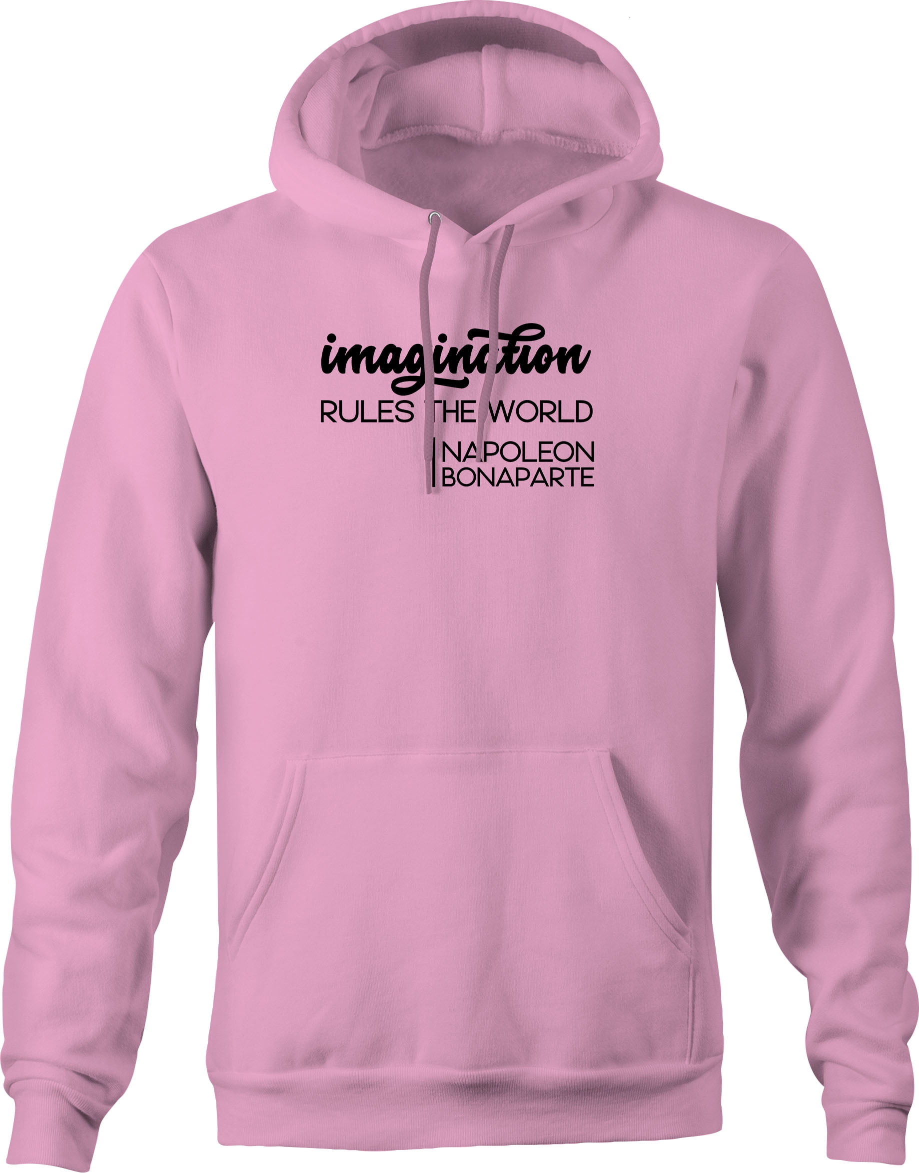 Pink Imagination Rules World Napoleon Bonaparte Hoodie XXL - Walmart.com