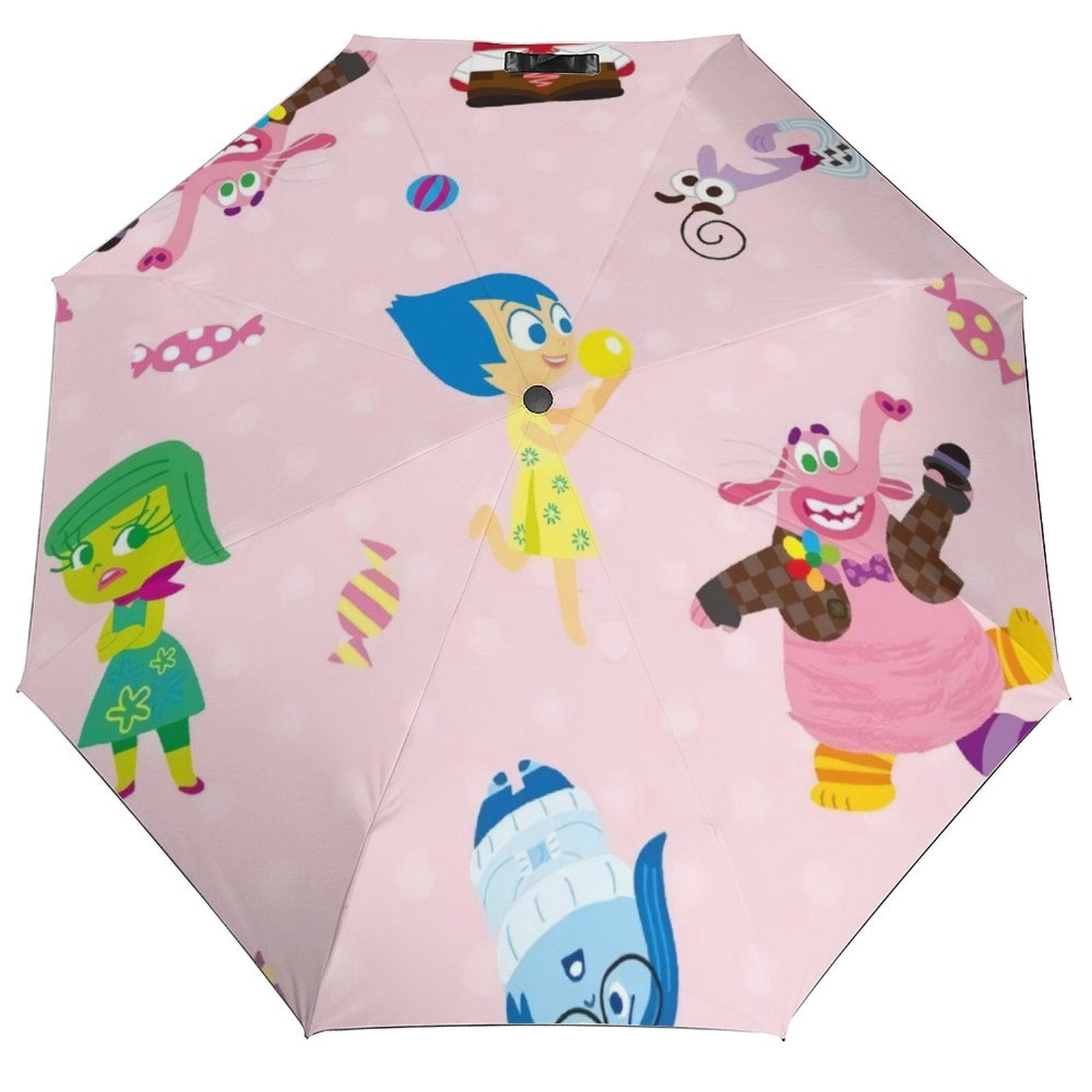 Pink Inside Out Umbrellas for Rain,Windproof Travel Umbrella Automatic ...