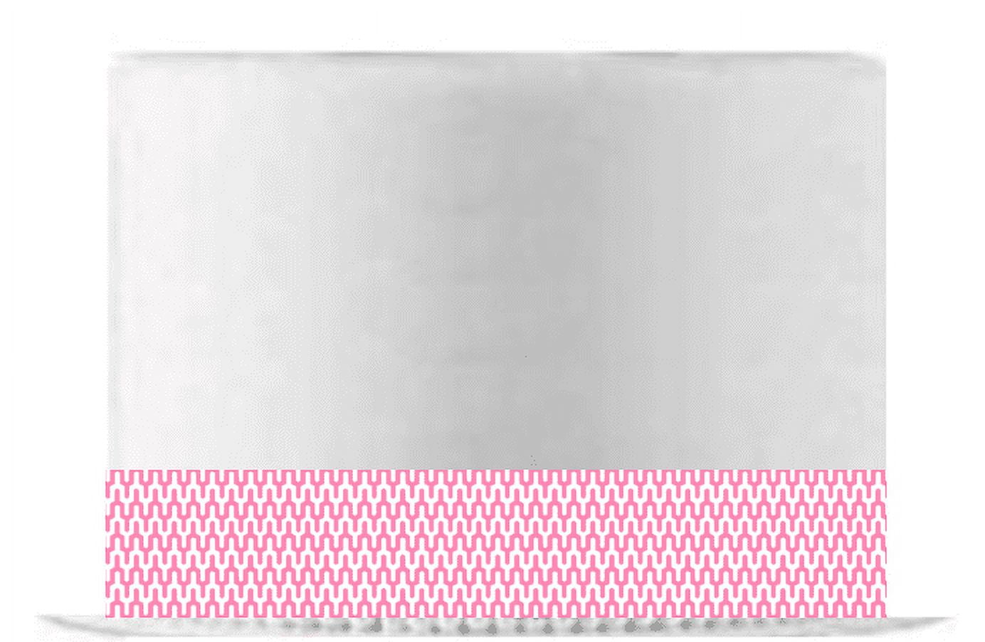 Pink Interlock Edible Cake Decoration Ribbon -6 Slim Strips - Walmart ...