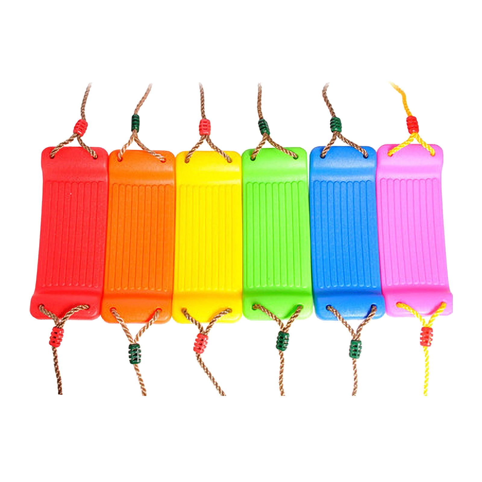 Pink Kids Outdoor Garden Swing Seat With Elastic Board Non-Slip Design ...