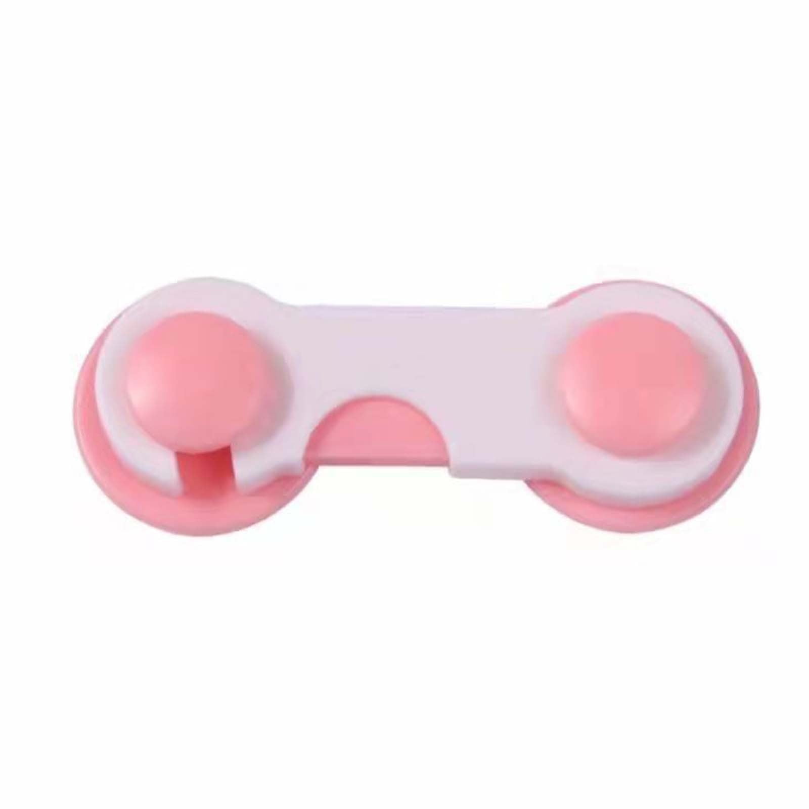 Pink Kids Safety Pinch Lock, Door Guard With O-Shape Design, Tool-Free ...