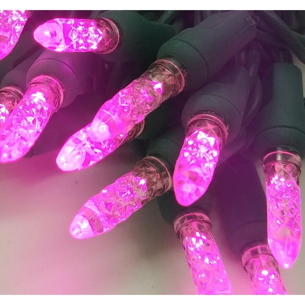 Pink LED Light String Set of 70 Lights Mini M5 - Walmart.com