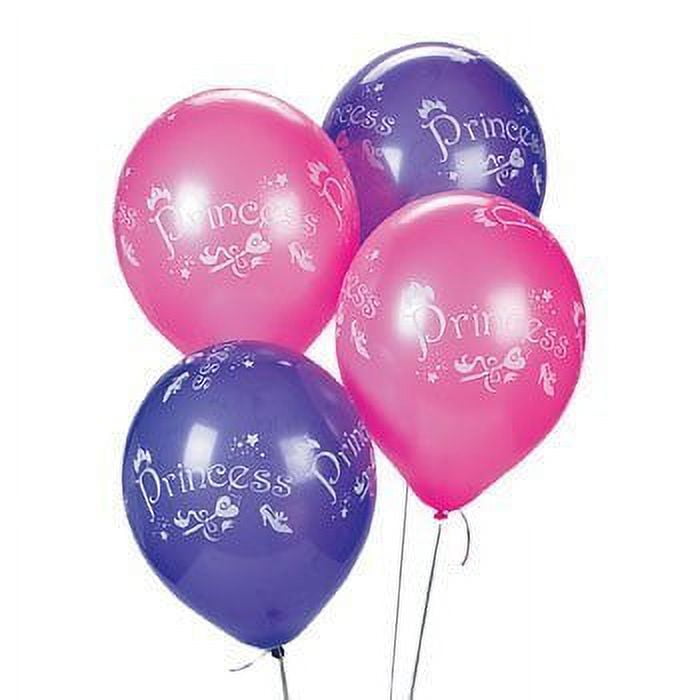 Pink & Lavender Princess Balloons (24Pc) - Party Decor - 24 Pieces ...
