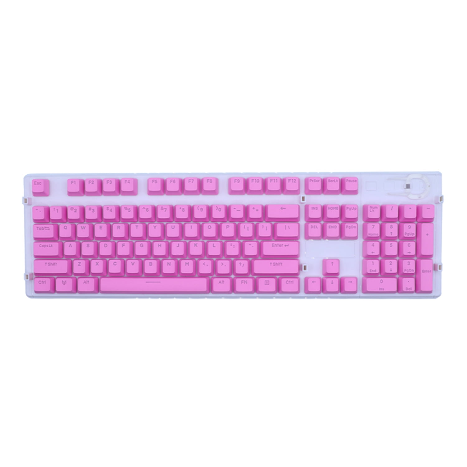 Pink Lemonade (Pastel Pink) PBT Doubleshot Backlit Keycaps - Walmart.com