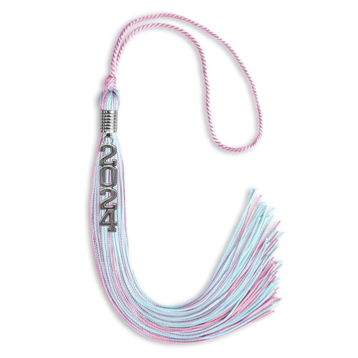 Endea Graduation Pink/Light Blue Mixed Color Graduation Tassel with ...