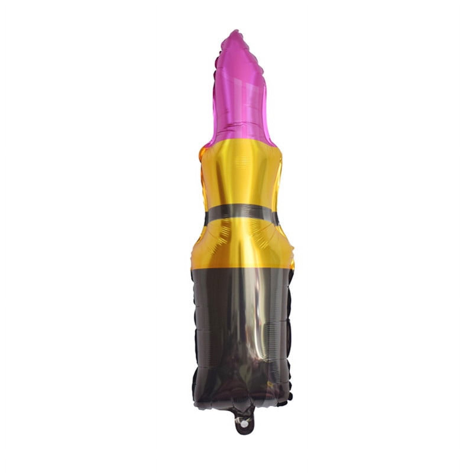 Pink Lipstick Balloon Foil Lipstick Shape Party Decoration Balloon ...