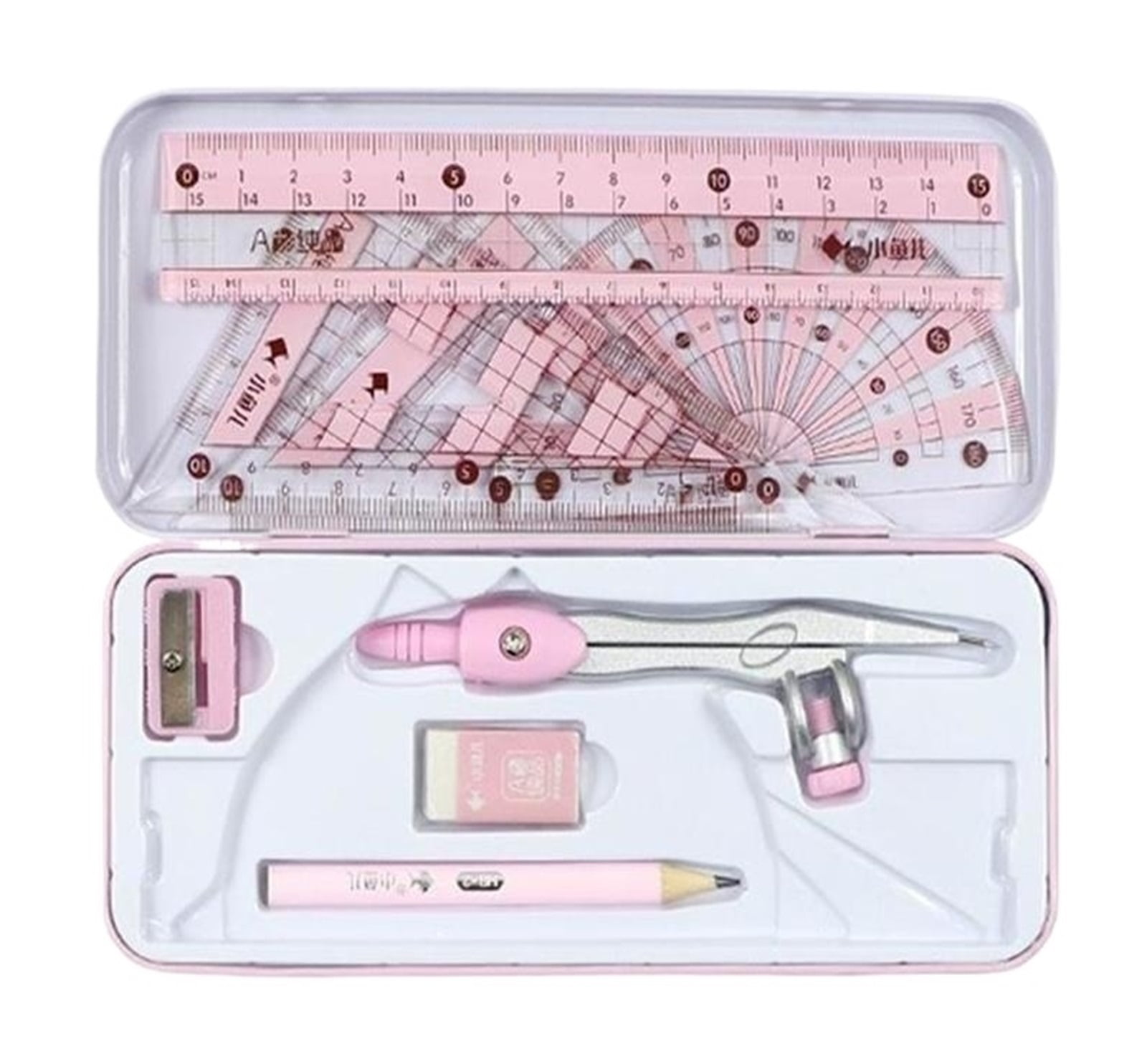 Pink Math Student Tool Set - Walmart.com