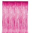 Pink Metallic Fringe Curtain Party Room Decor 3' x 8' - Walmart.com