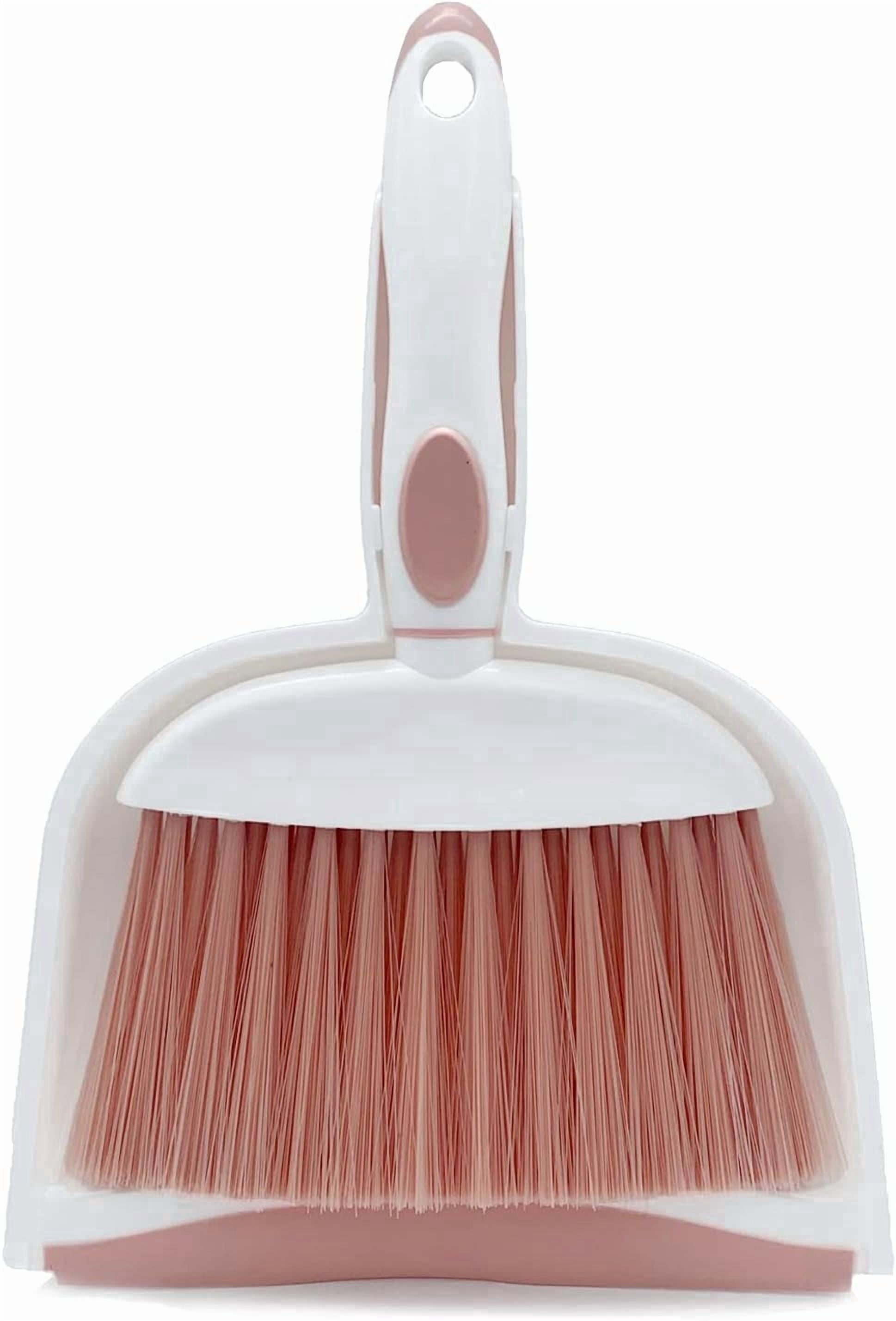Zthluyc Pink Mini Broom & Dustpan Set, 10.4x6.4 inch - Walmart.com