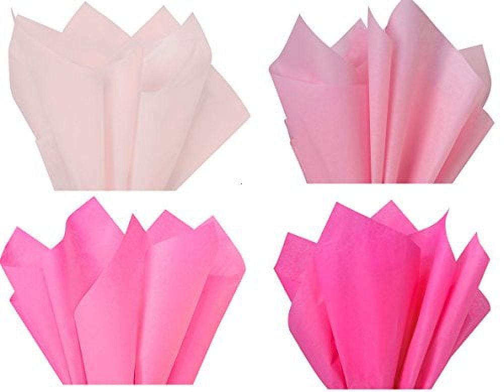 Pink Mix - Gift Wrapping Tissue Paper 100 Sheets 15" x 20" Gift wrap ...