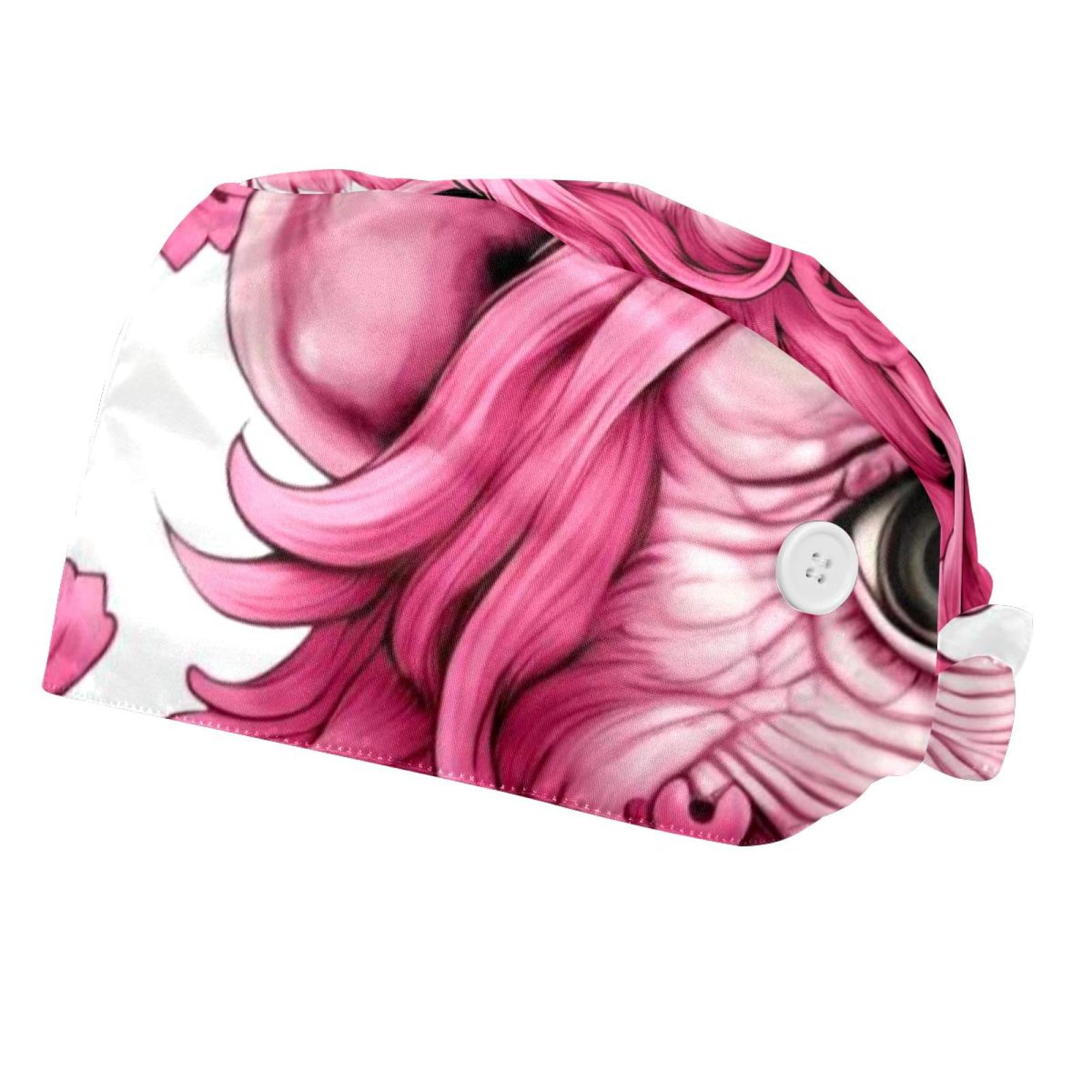 Pink Monkey Orangutan Adjustable Working Cap with Sweatband Suitable, 2 ...