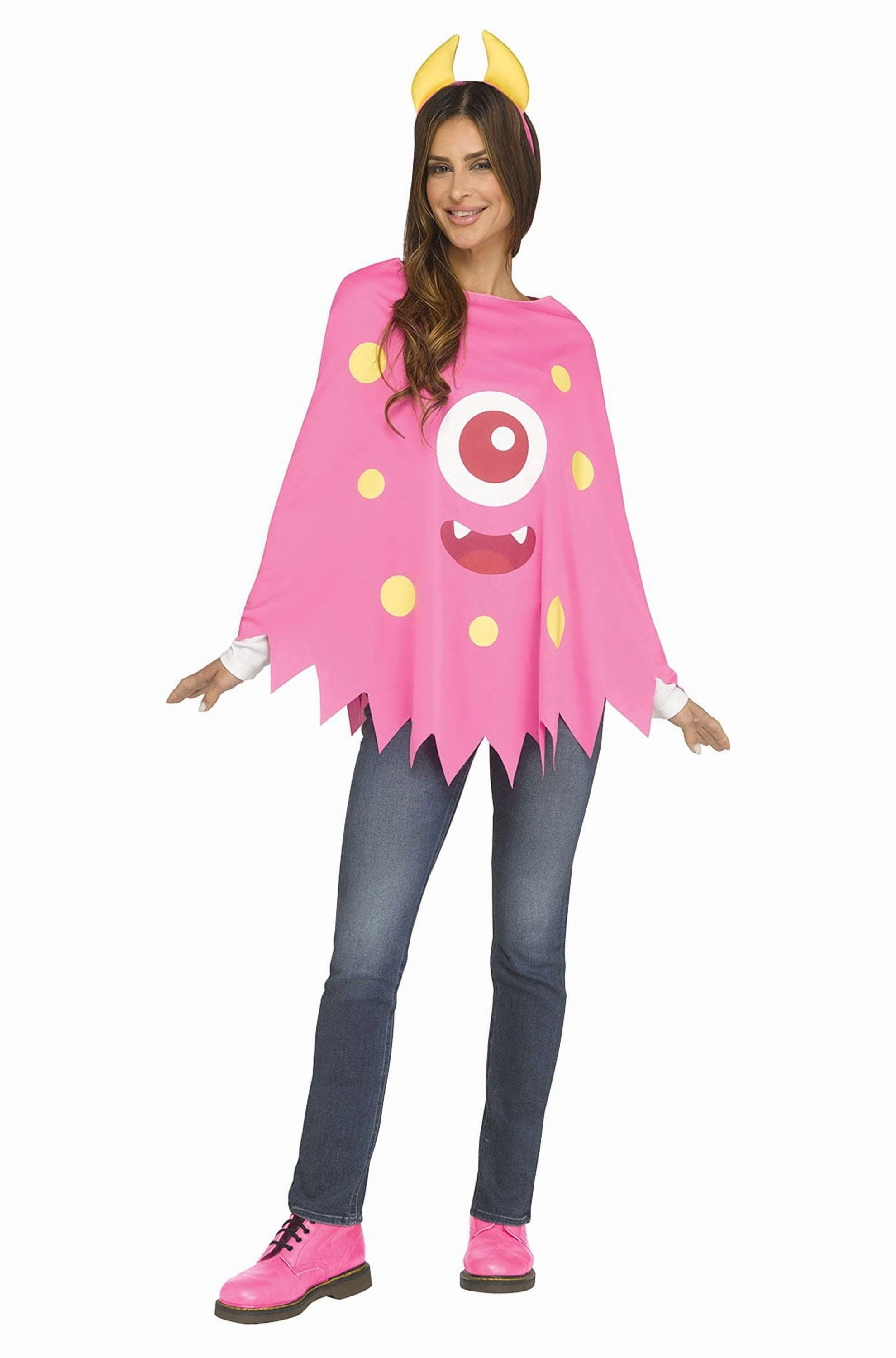 Pink Monster Adult Costume - Walmart.com