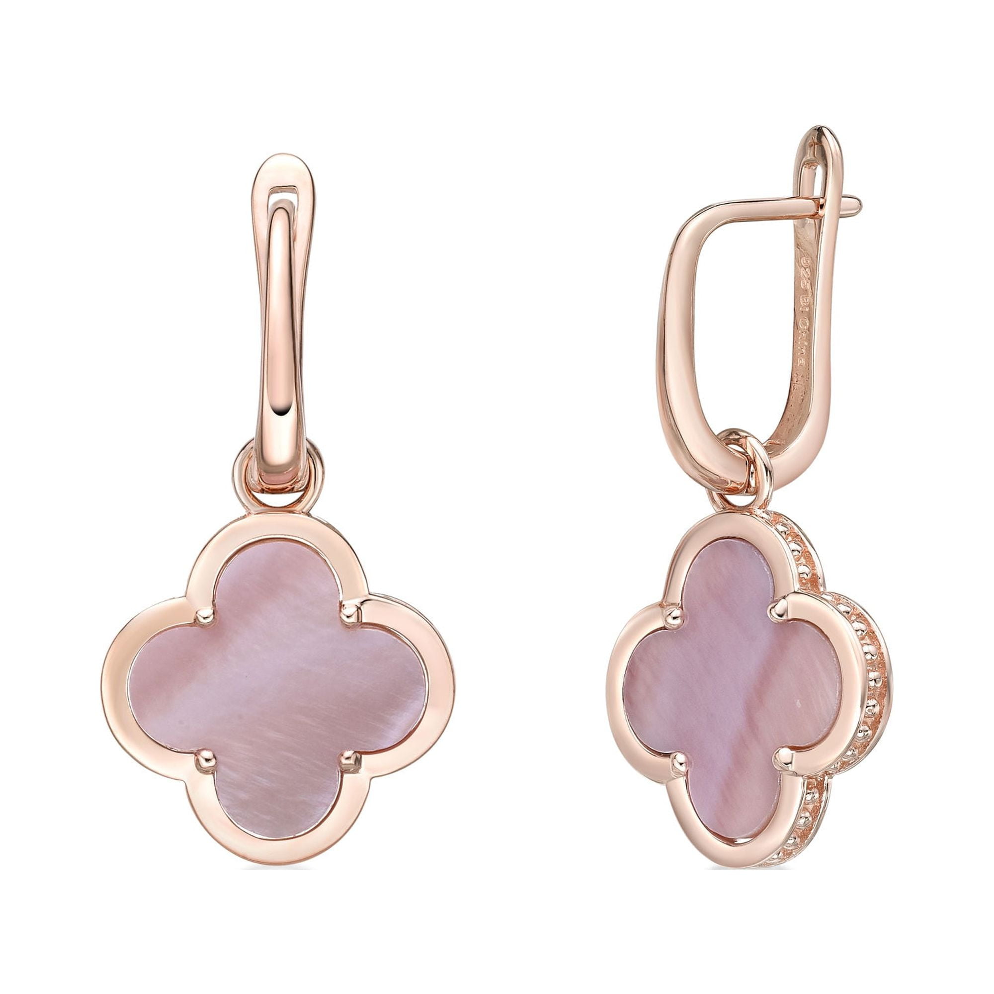 Free Shipping! Lavari Jewelers Flora Women's Pink Mother of Pearl ...