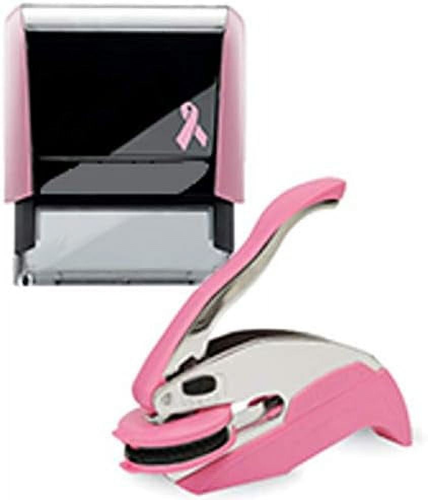 Pink Notary Seal Embosser and Self Inking Bundle | Missouri - Walmart.com
