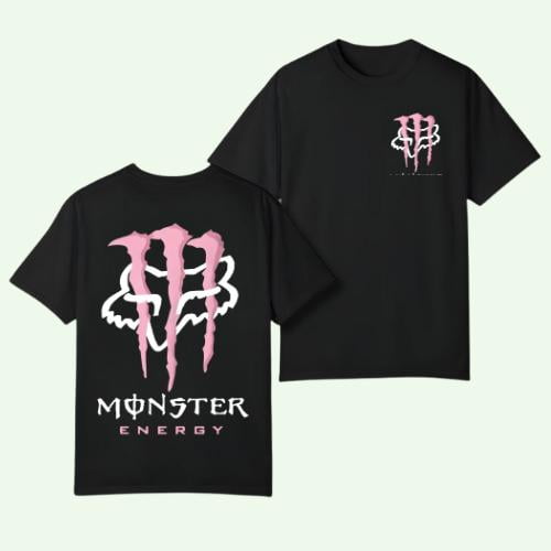 Pink Off-Road Dirt Bike T-Shirts Featuring Motocross Fox Racing Monster ...