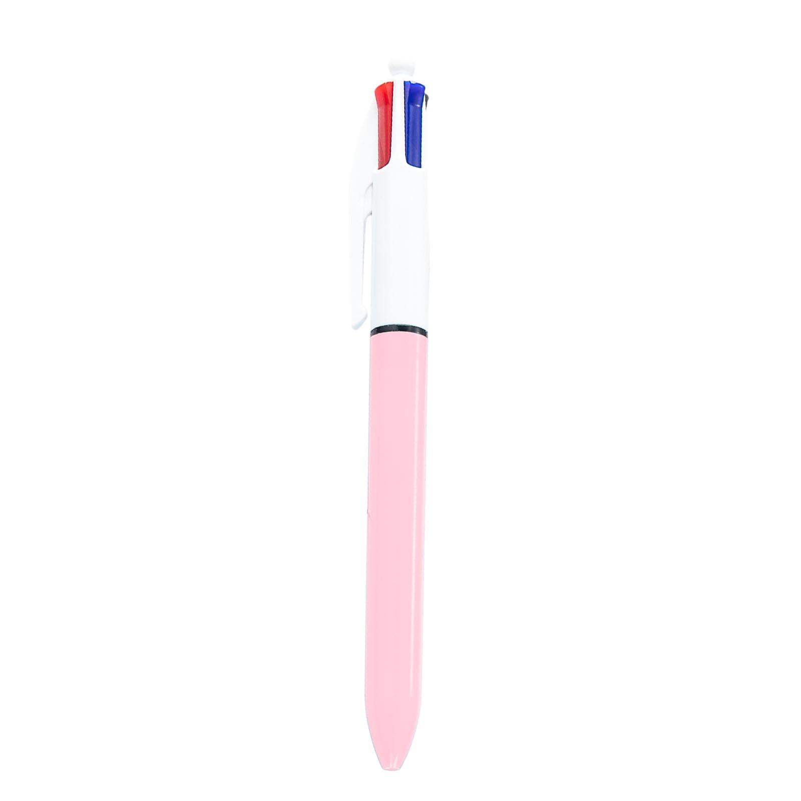 Pink Office Study Stationery Multi-Color Pen Four In One Press Hand ...