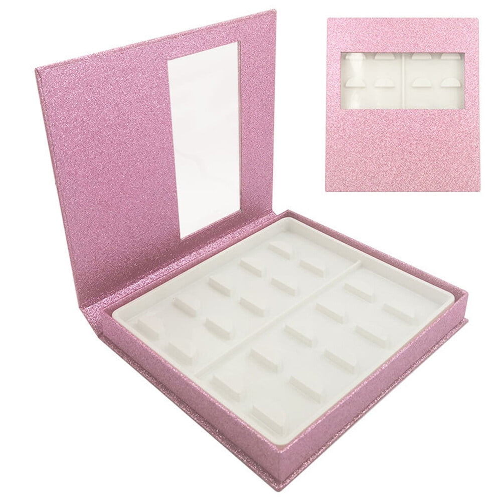 (Pink Onion) Ten Pairs of False Eyelashes Packing Box Empty Box ...