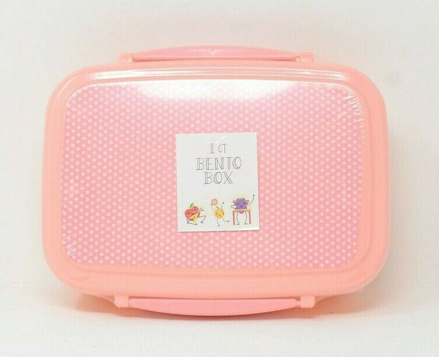 Pink Orange Small Bento Box - Walmart.com