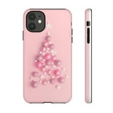 Pink Ornament Tree Phone Case Compatible with iPhone 11 to 17 Pro Max ...