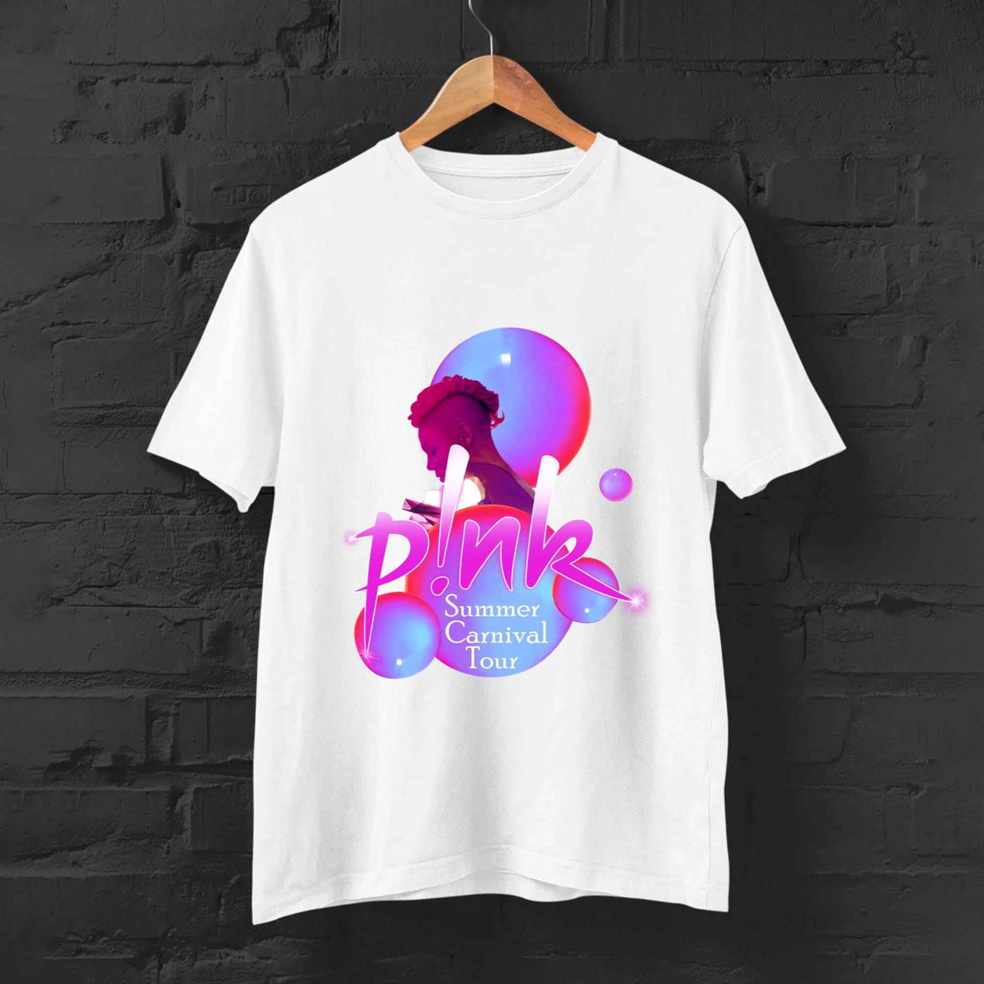 Pink P!nk Singer Summer Carnival 2024 Festival Unisex T-shirt, P!nk ...