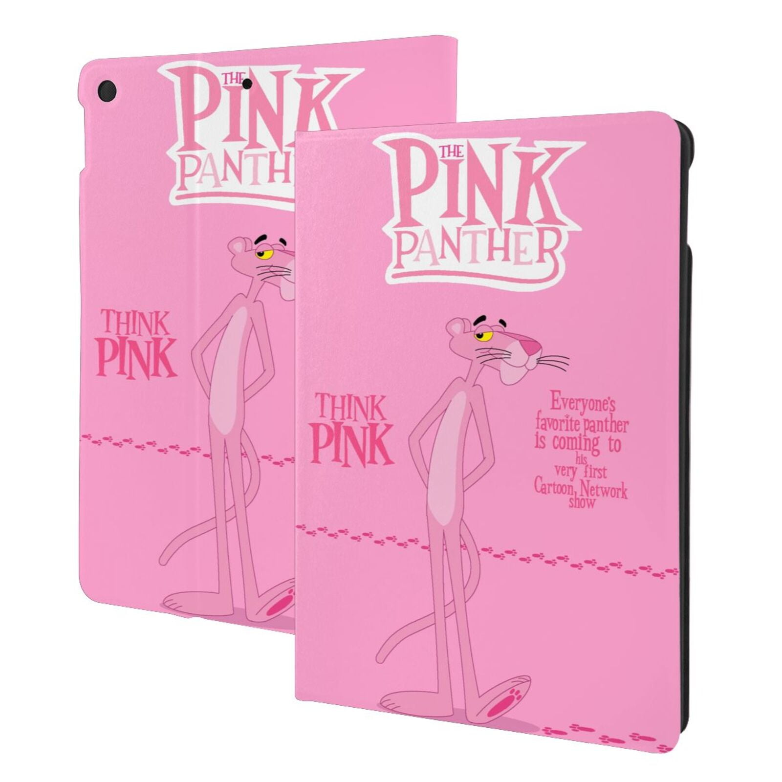 Pink Panther Anime Tablet Case For Ipad 7th 10.2" Case, Slim Fit ...