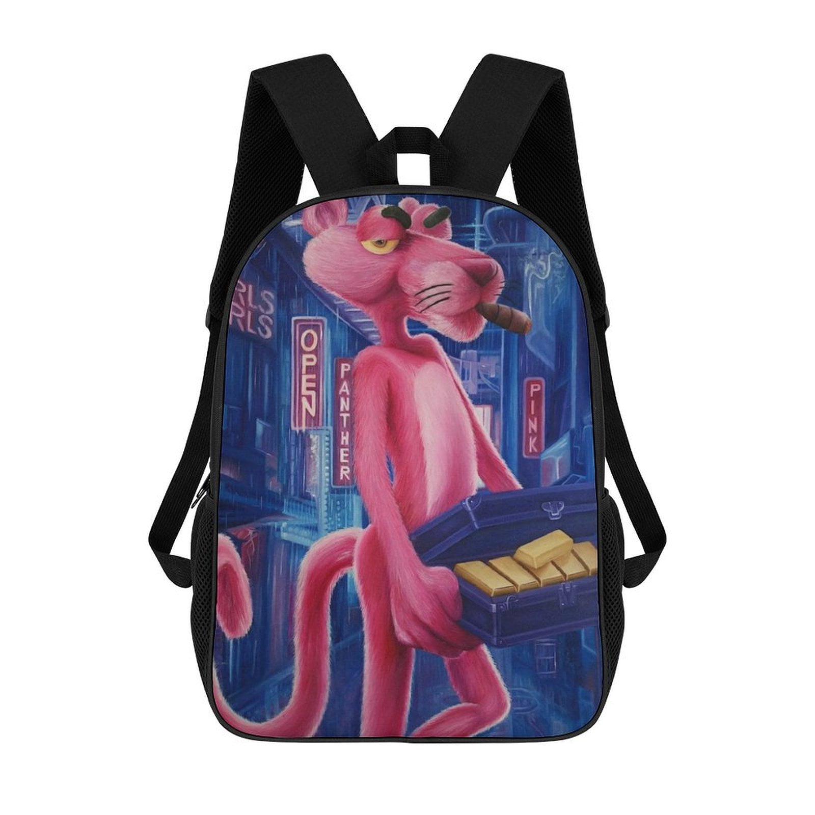 Pink Panther Backpack, Large Capacity Backpack, 17 Inch Laptop Backpack ...