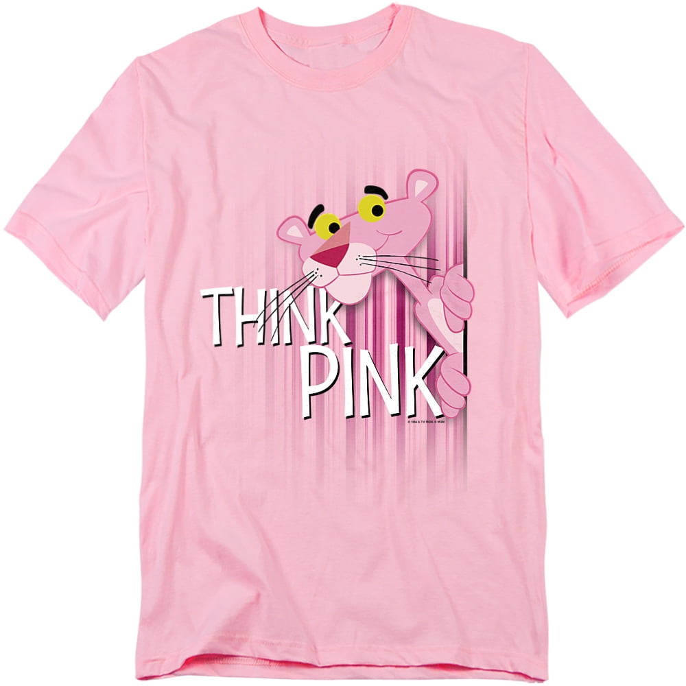 Pink Panther T-Shirt Think Pink Unisex Graphic Tee For Men & Women ...