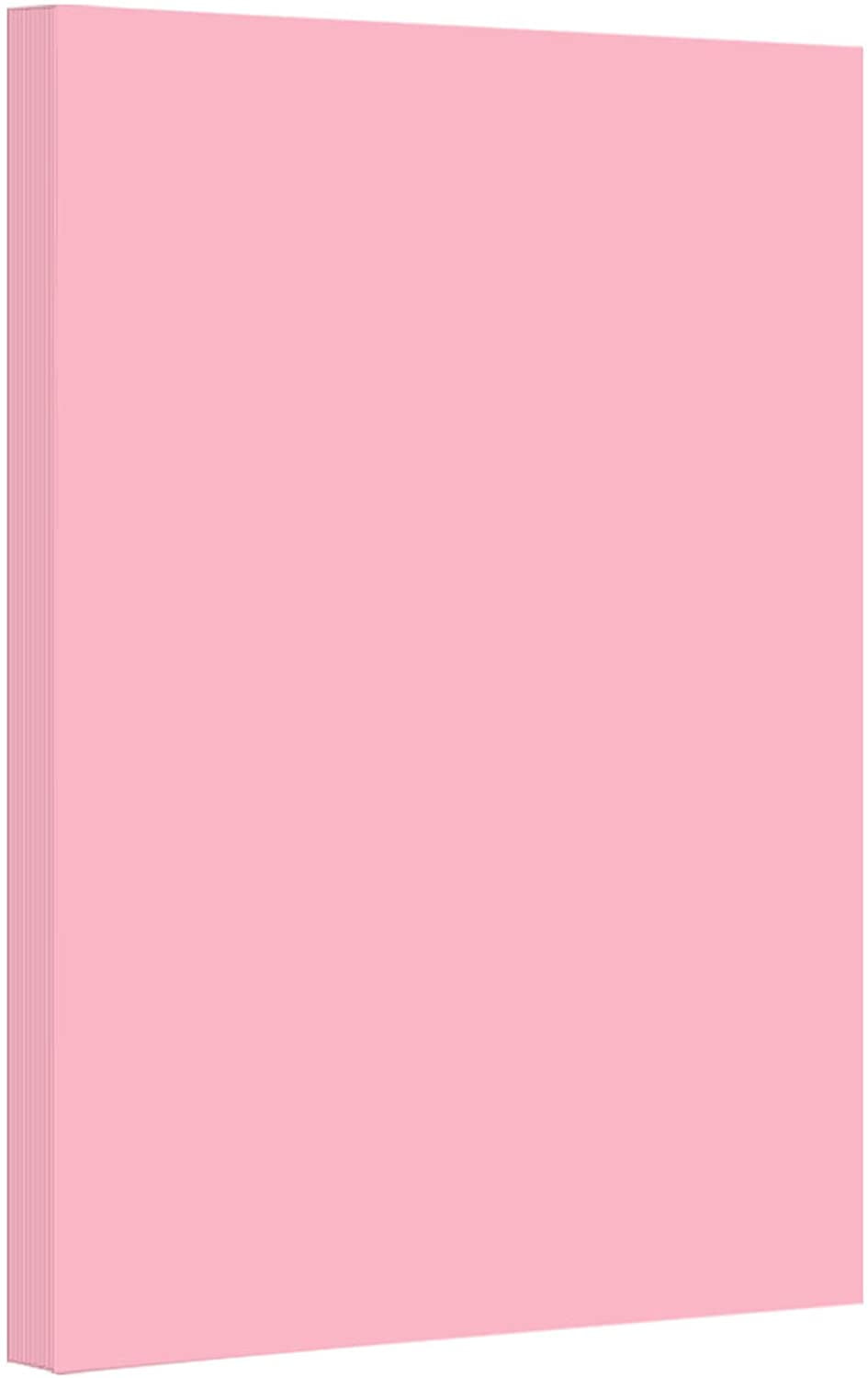 Pink Pastel Color Card Stock | 67Lb Cover Cardstock | 8.5" x 14" Inches ...