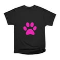 Pink Paw Print Shirt Cute Pet Lover Design for Dog and Cat Owners ...
