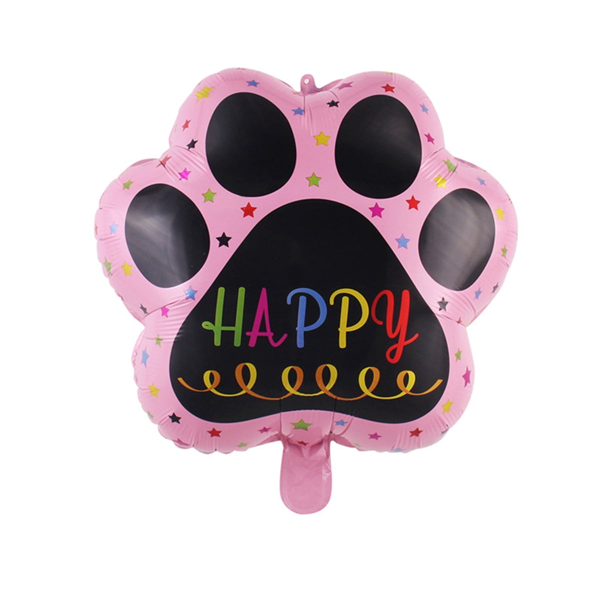 Pink Paw Shape Balloon Animal Dog Birthday Party Mylar Balloon ...