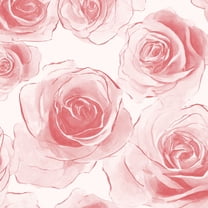 Baroque Peel and Stick Wallpaper Opulent Victorian Style Roses Pearl ...