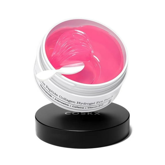 Pink Peptides Collagen Hydrogel Eye Patch for Puffy Eyes and Dark ...