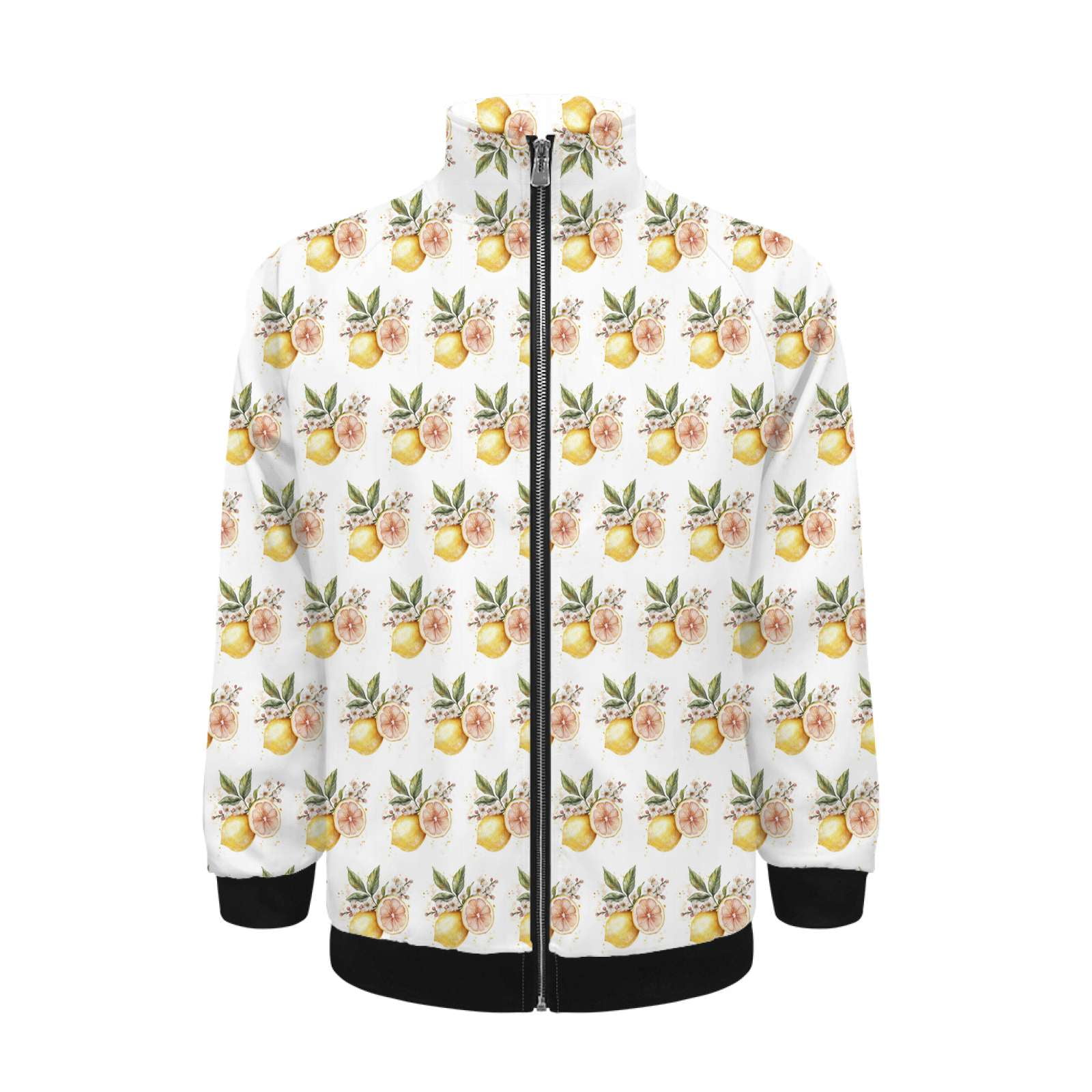 Pink Perfume Lemon Jacket Men's Street Cool Long Sleeves Coat ...