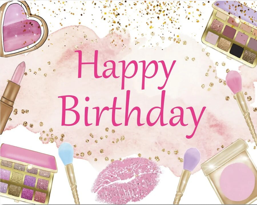 Pink Photography Background Fabulous Women Happy Birthday Party ...