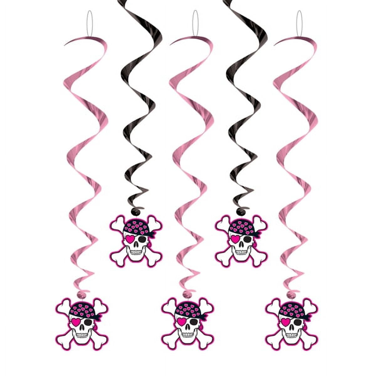 Pink Pirate Whirls (5/Pkg) - Walmart.com