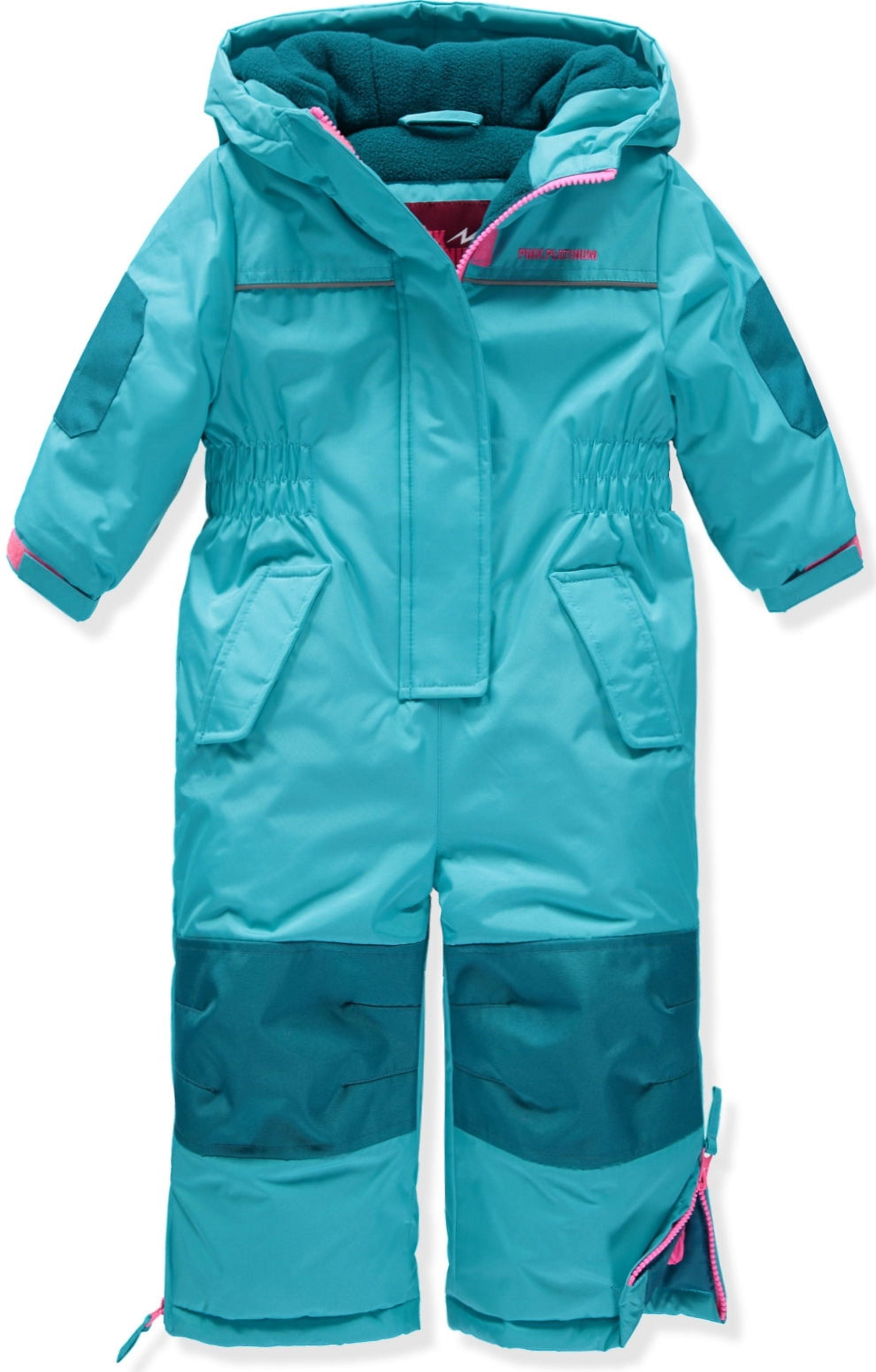 Pink Platinum Girls 2T-4T Snowmobile Snowsuit - Walmart.com