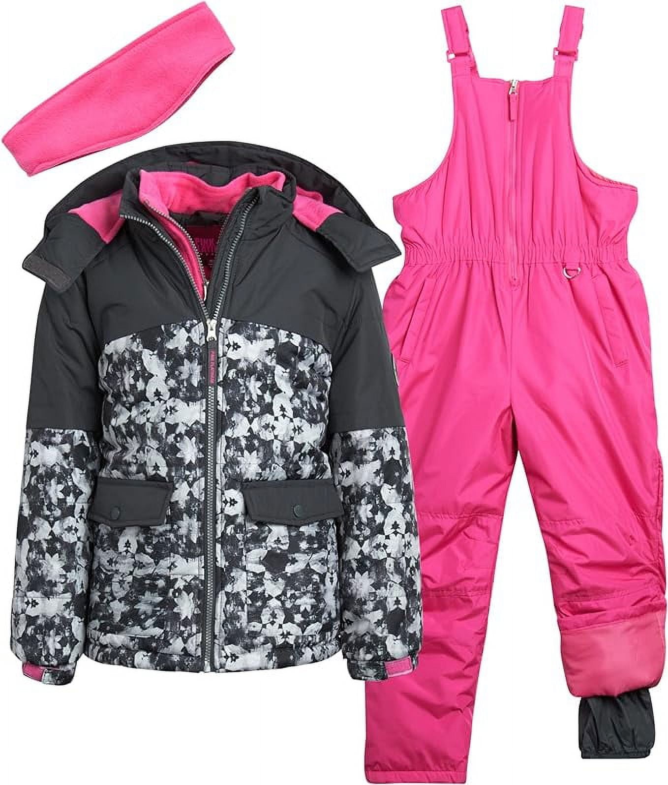 Free Shipping! Pink Platinum Girls' Snowsuit - Water Resistant Winter ...