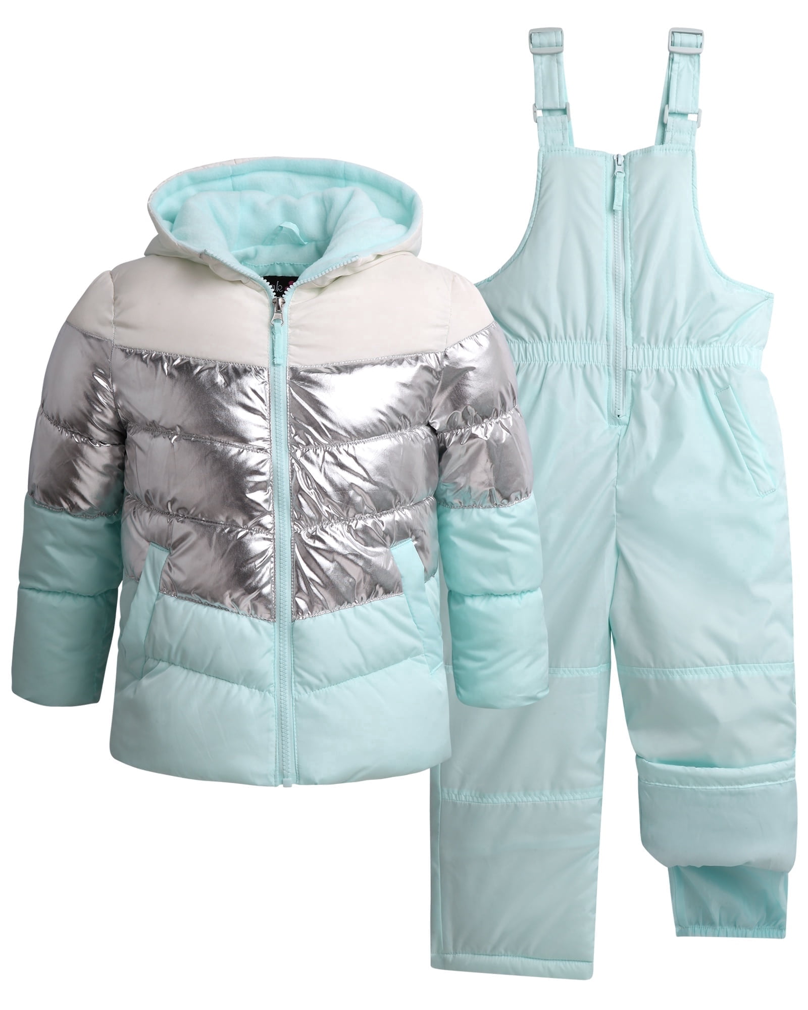 Pink Platinum Girls Snowsuit Set - Insulated Ski Jacket & Snow Pants ...