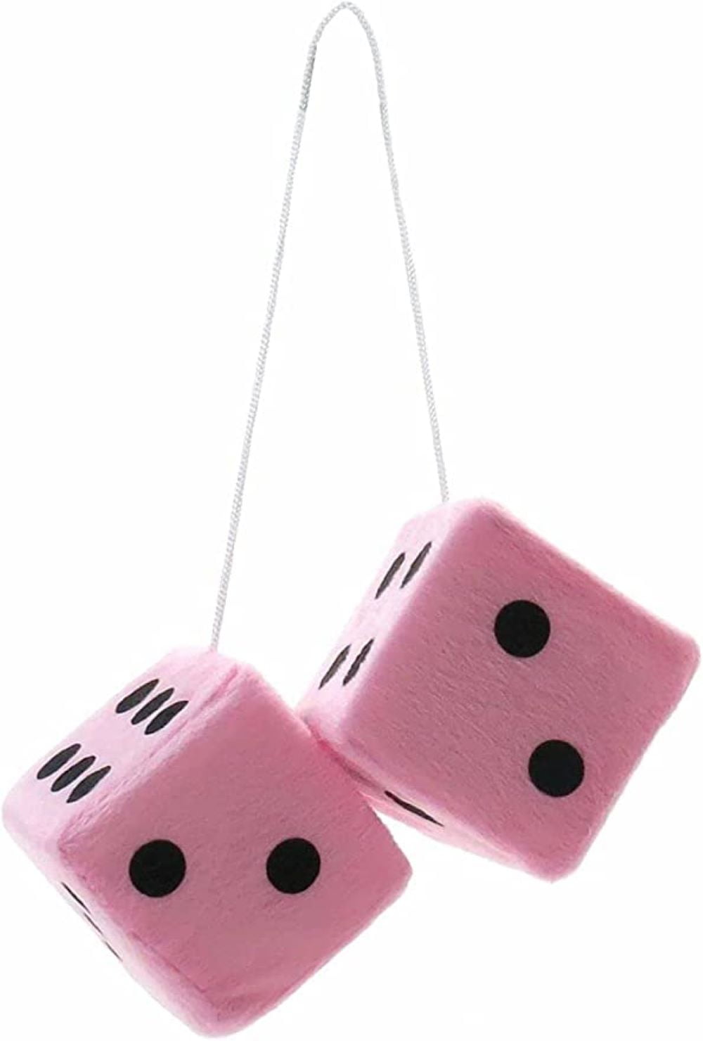 Pink Dice Car