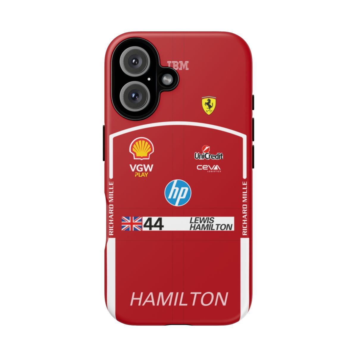 Pink Polar Apple iPhone 16 / Matte of Lewis Hamilton Race Suit 2025 ...