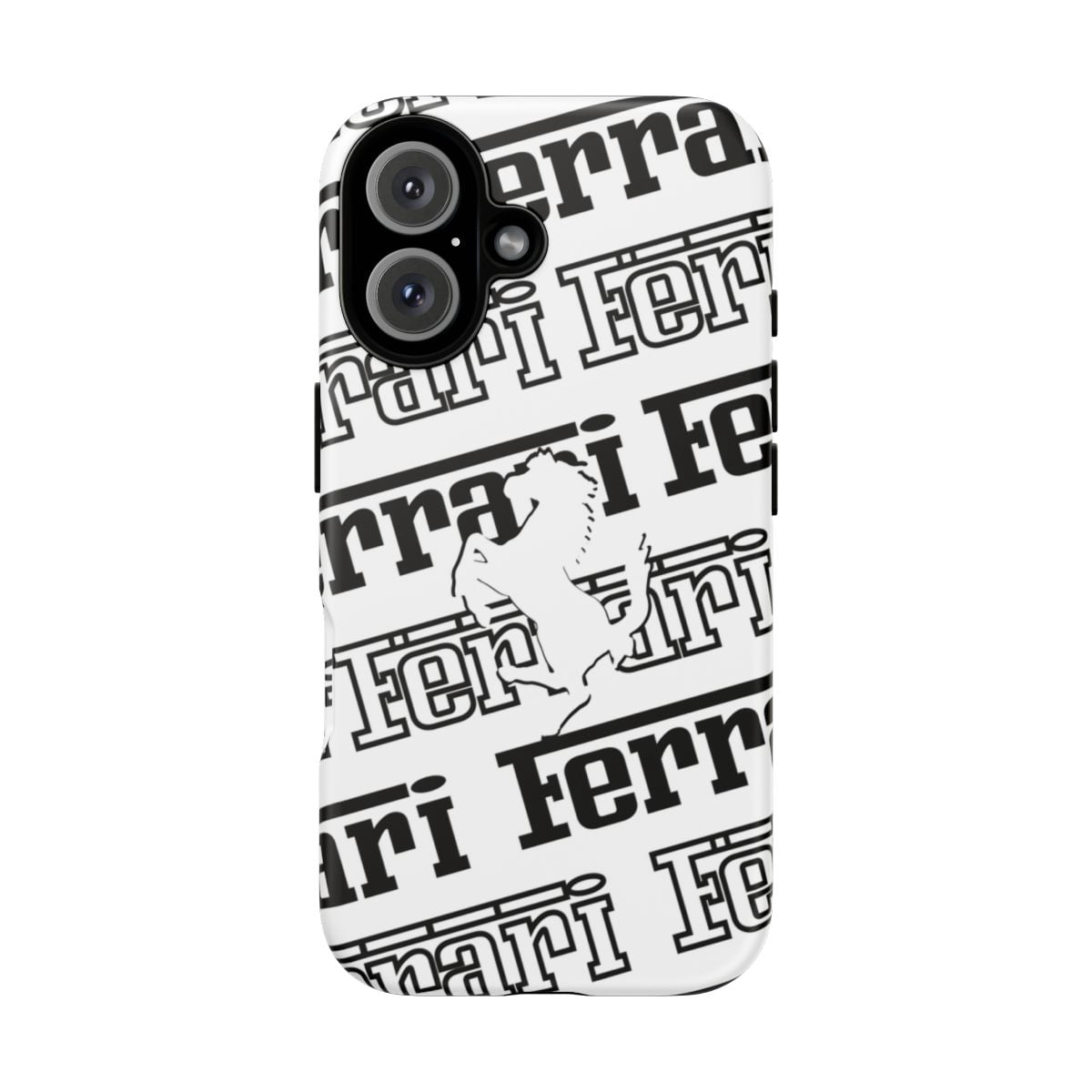 Pink Polar Apple iPhone 16 woyc of Formula Racing red team white and ...