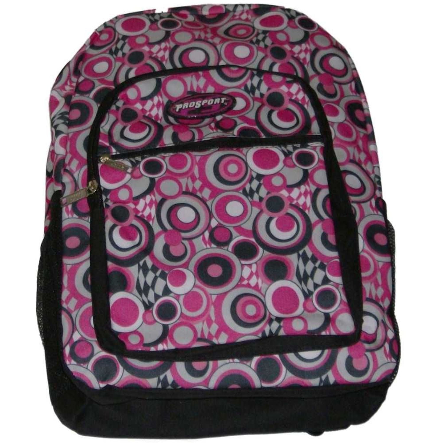 Pink Polka Dot Backpack Sport School Travel Dot Back Pack - Walmart.com