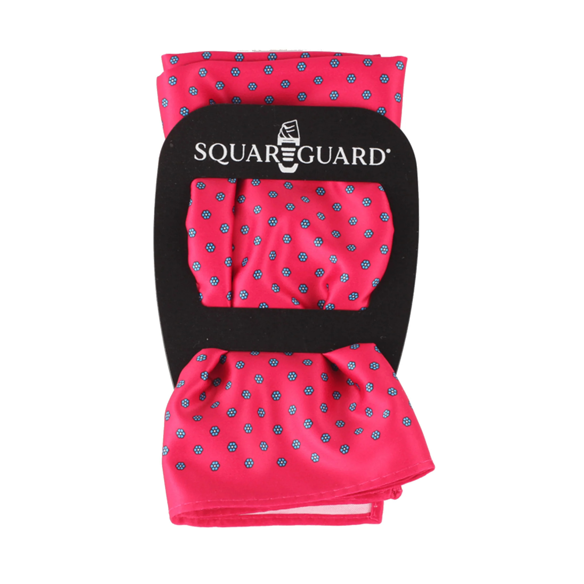 Pink Polka Dot Pocket Square + SquareGuard - Walmart.com